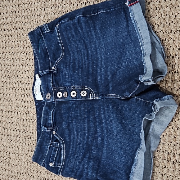 torrid | Shorts | Torrid High Rise Button Fly Cuffed Denim Everyday ...